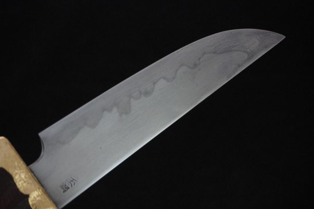 Swordsmith・Shigetoshi Sato Tamahagane small knife | Japanese Cutlery ...