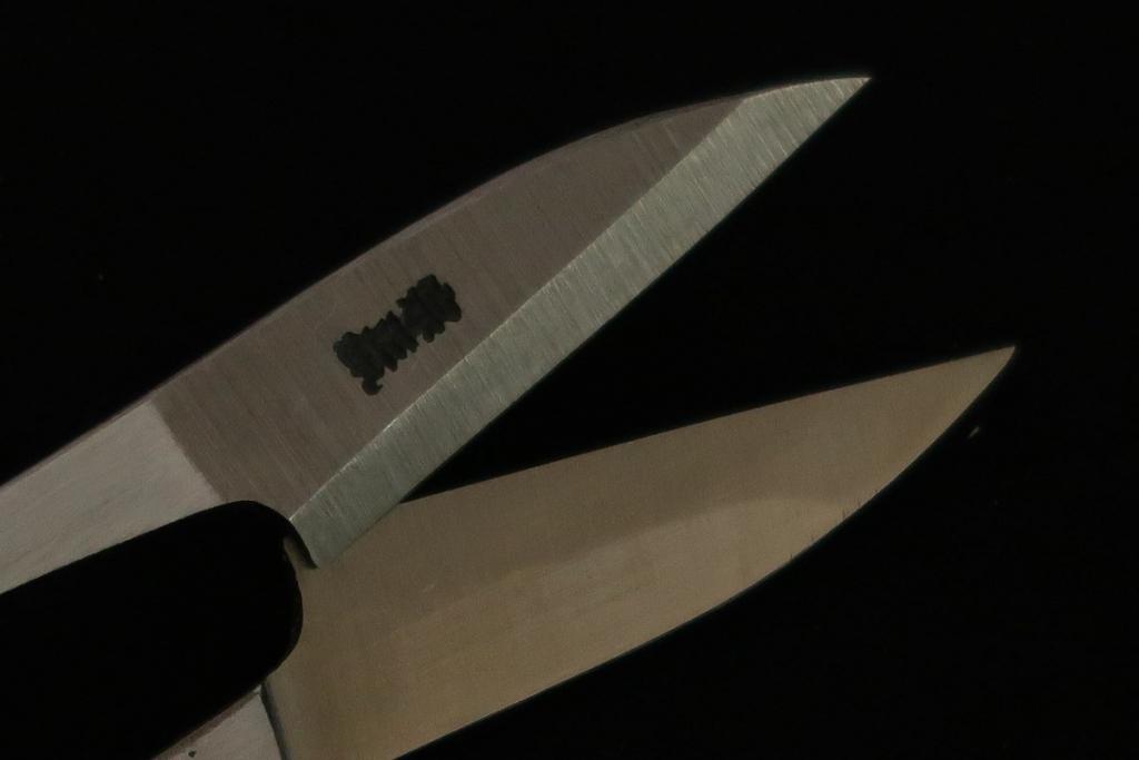 Vintage Japanese Standard Spring scissors 120㎜ "Takashi" in 1980's ...