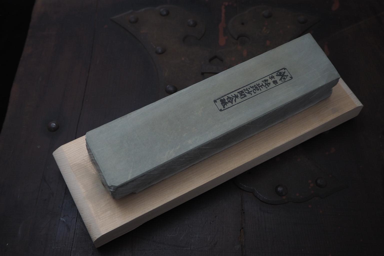 Kyoto Natural Stone Bishamonten (for razors) K | Japanese Cutlery Pro Store